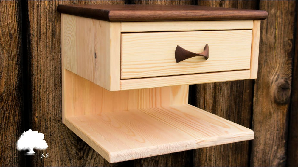 25 Easy DIY Floating Nightstand Plans and Ideas