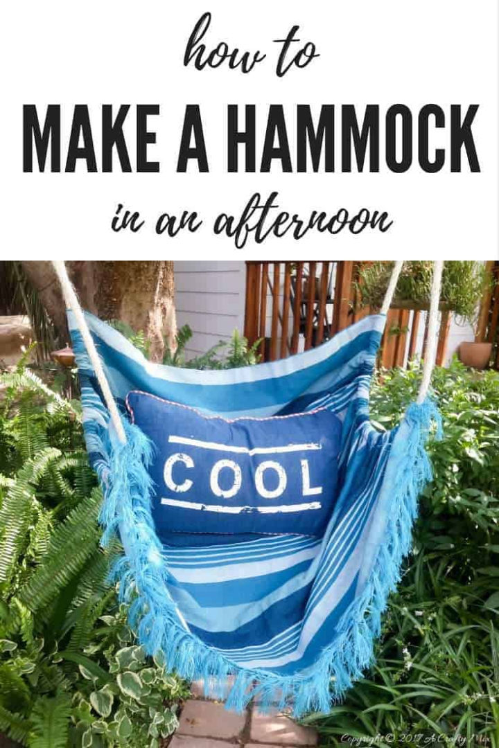 15 Easy DIY Hammock Ideas To Make Your Own at No-cost