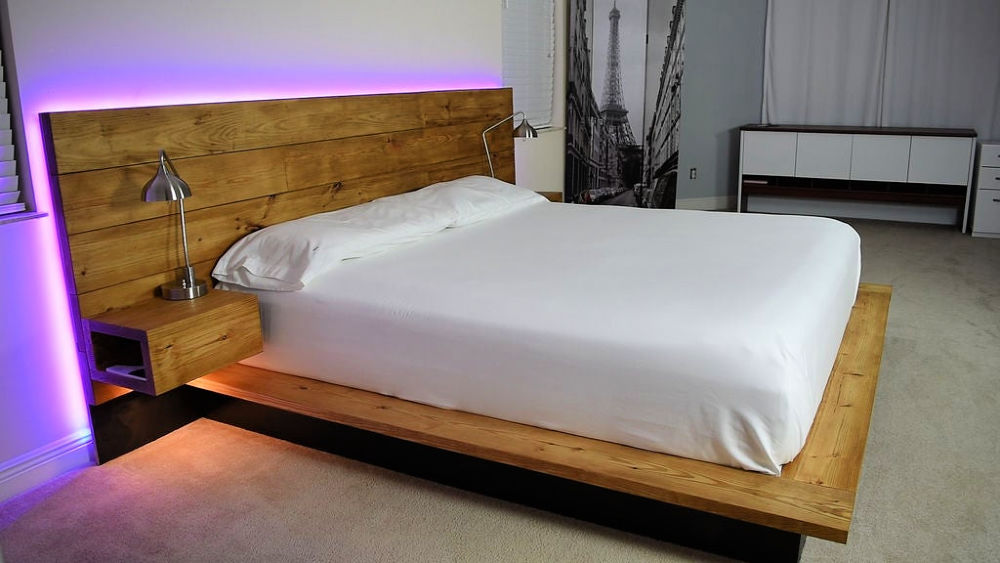 30 Free DIY Platform Bed Plans (How To Build Guide)
