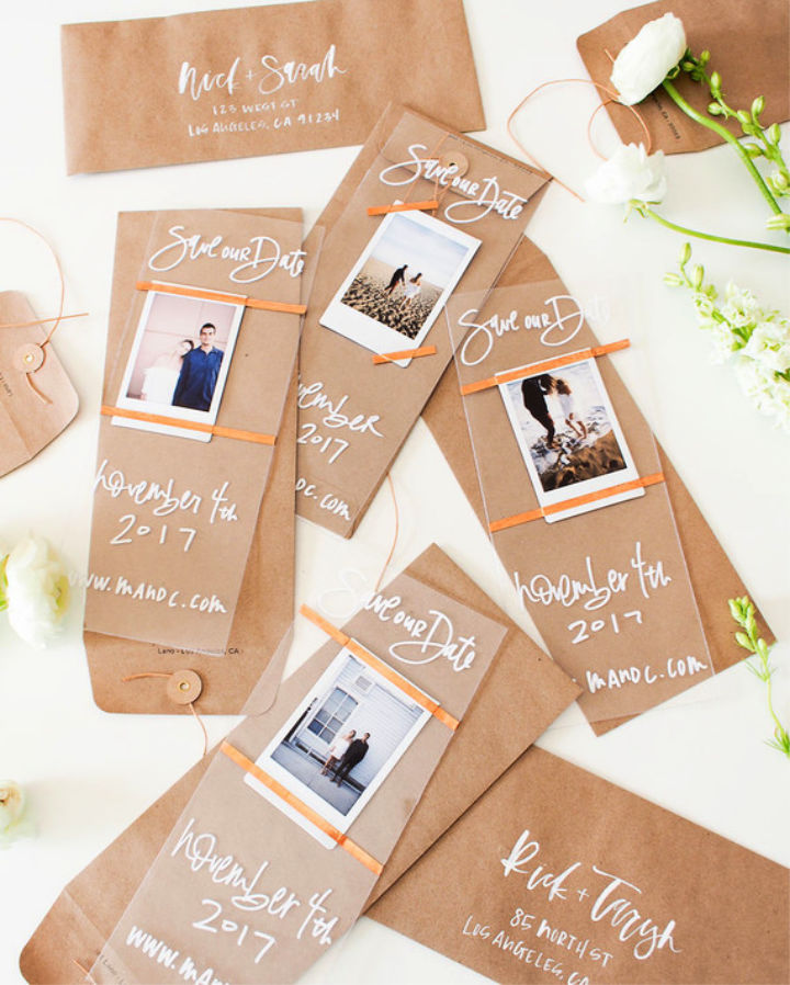 30 Unique DIY Save The Dates Ideas