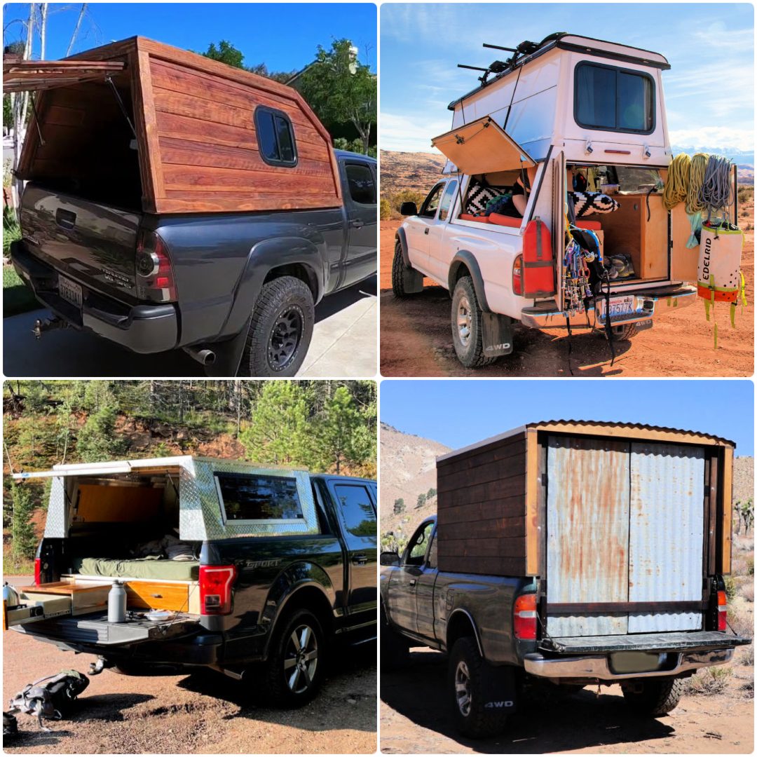 10 Homemade DIY Camper Shell Plans To Build Your Own