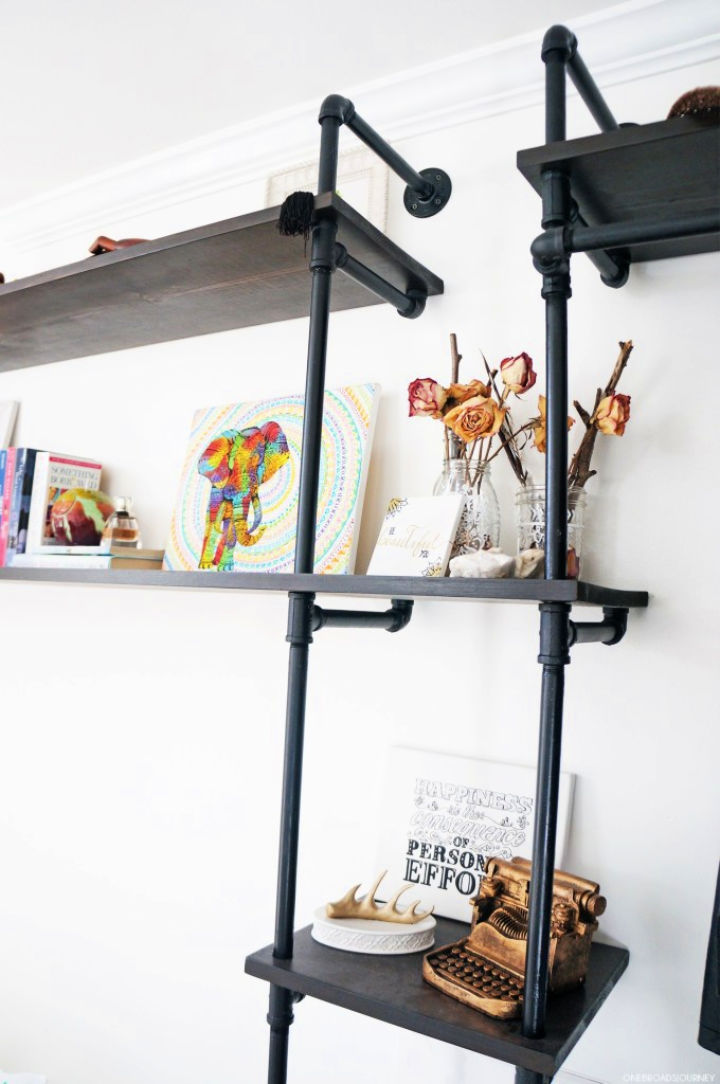 DIY Pipe Shelves (15 Industrial Pipe Shelving Ideas)