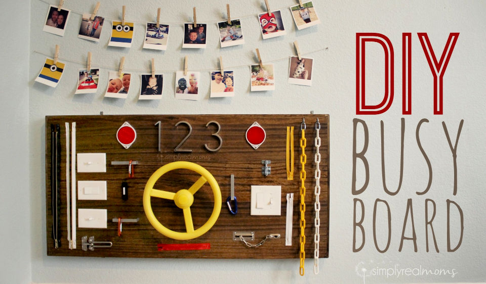 15 Homemade DIY Busy Board Ideas (How To Guide)