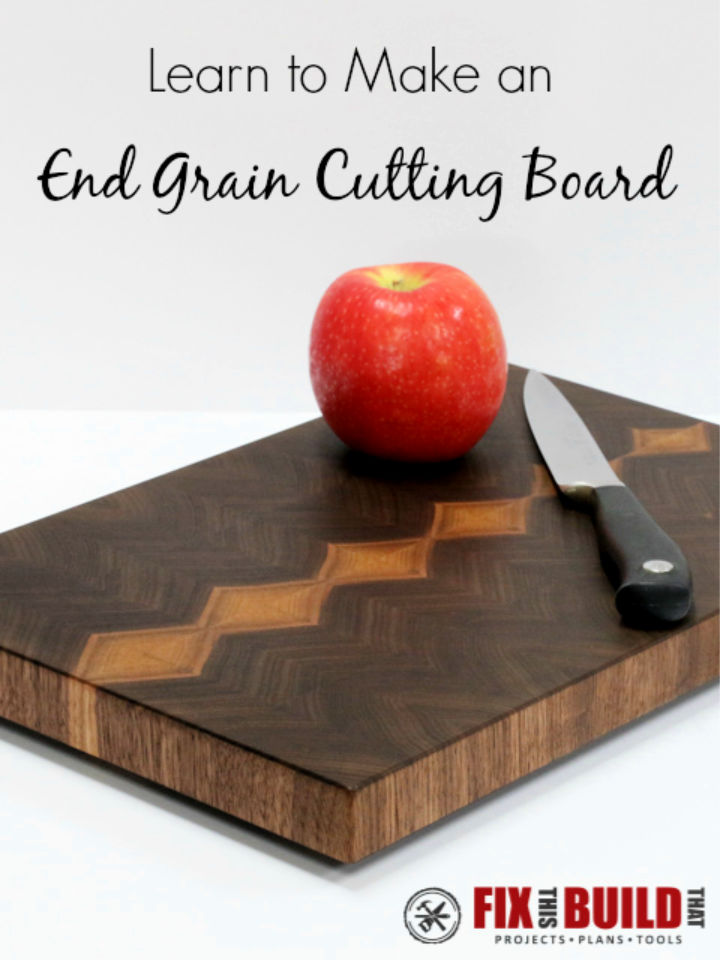 15 Free DIY End Grain Cutting Board Plans and Designs