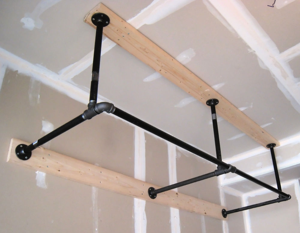 20 Homemade DIY Pull Up Bar Ideas (How to Build)