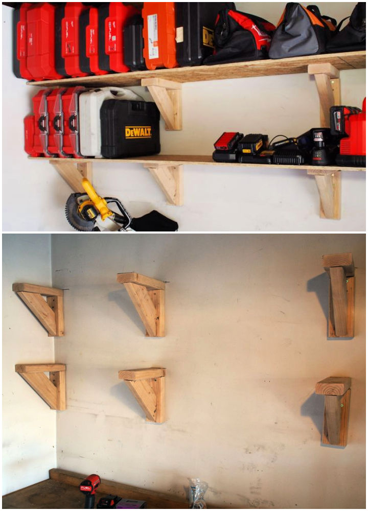 DIY Garage Shelves (30 DIY Garage Shelving Ideas to Try)