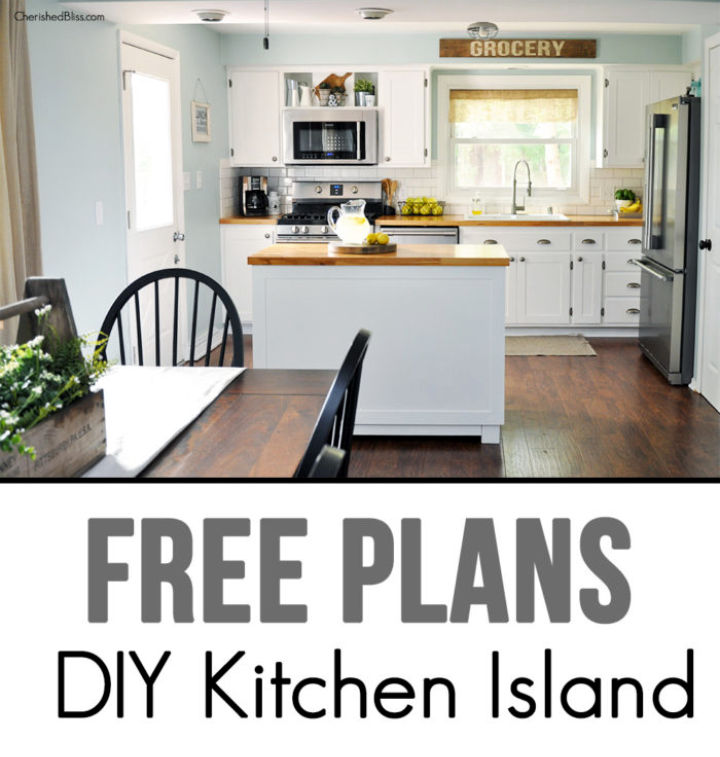How to Build a Kitchen Island (25 DIY Kitchen Island Plans)