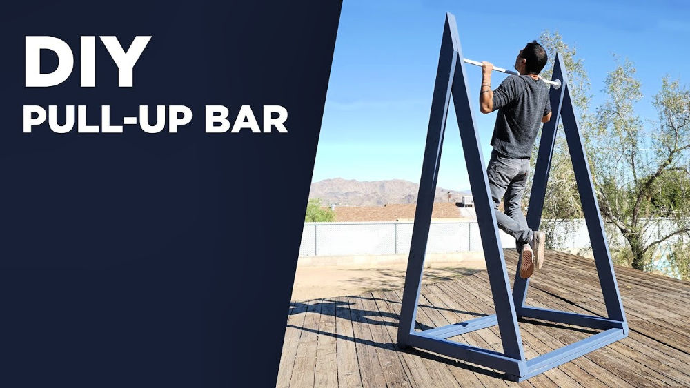 20 Homemade DIY Pull Up Bar Ideas (How to Build)