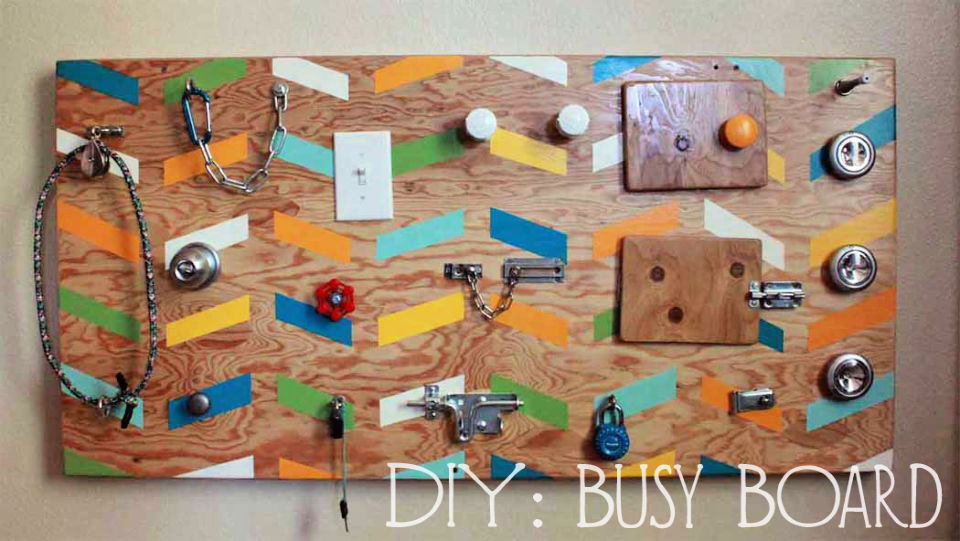 15 Homemade DIY Busy Board Ideas (How To Guide)