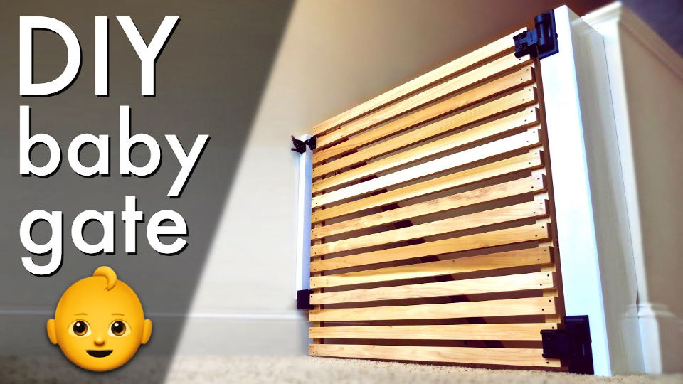 25 Functional DIY Baby Gate Plans