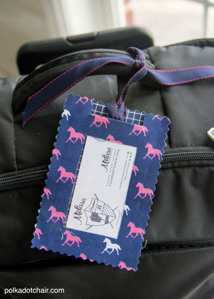 How to Make a Luggage Tag (20 Easy DIY Luggage Tags)