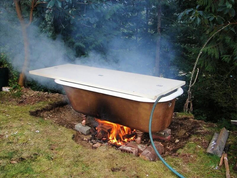 15 Homemade DIY Hot Tub Plans (Build a Hot Tub)