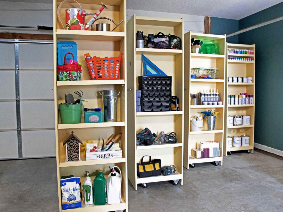 DIY Garage Shelves (30 DIY Garage Shelving Ideas to Try)