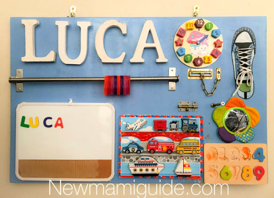 15 Homemade DIY Busy Board Ideas (How To Guide)