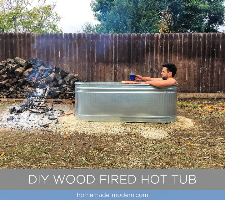 15 Homemade DIY Hot Tub Plans (Build a Hot Tub)