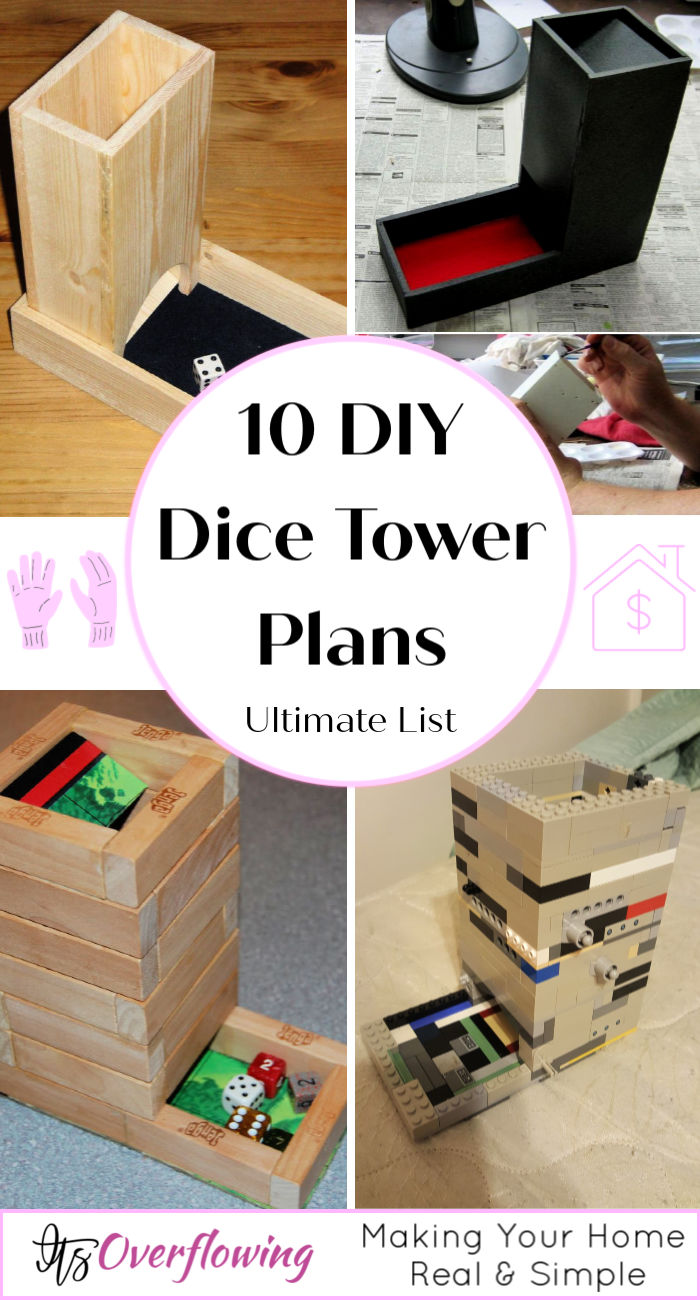 10 Free DIY Dice Tower Plans to Make Your Own