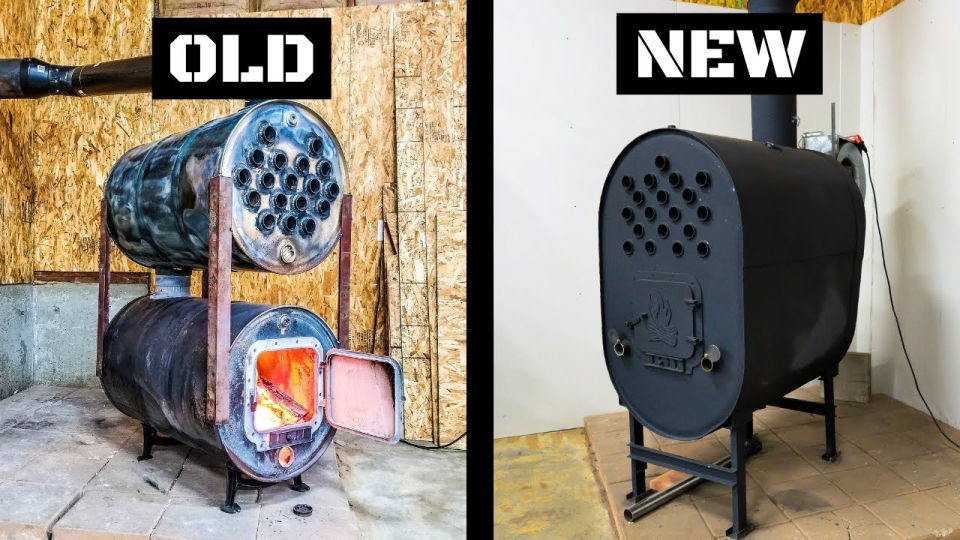 11 Homemade DIY Wood Stove Plans To Make At Home