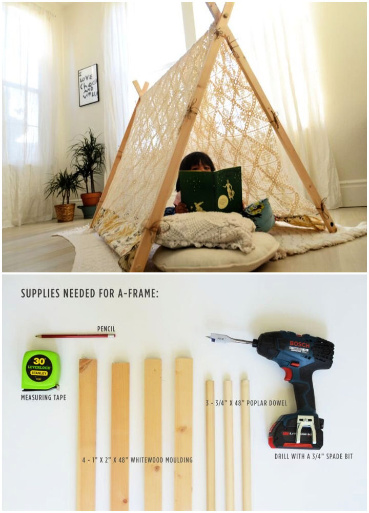 20 Homemade DIY Tent Ideas For Kids To Play