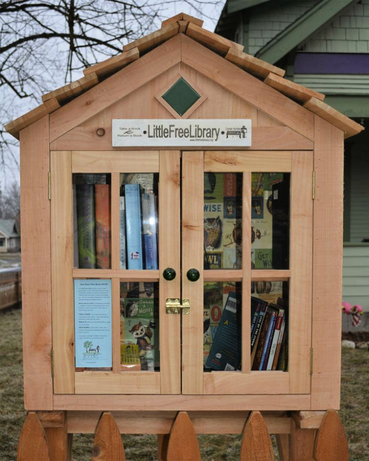 30 DIY Little Free Library Plans You Can Build