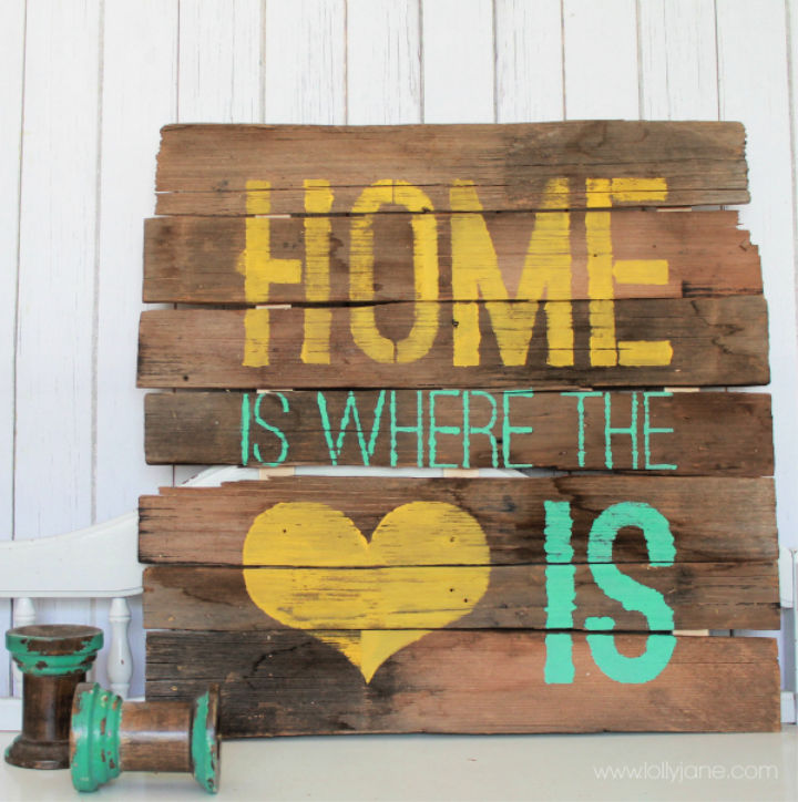 30 Homemade DIY Wood Signs You Can Make