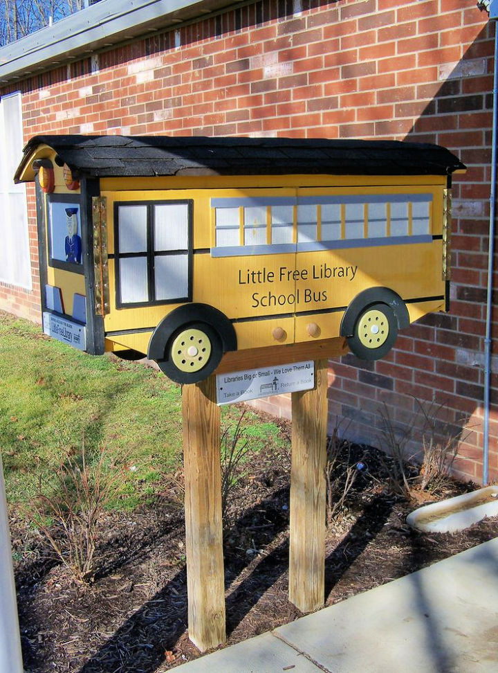 30 DIY Little Free Library Plans You Can Build