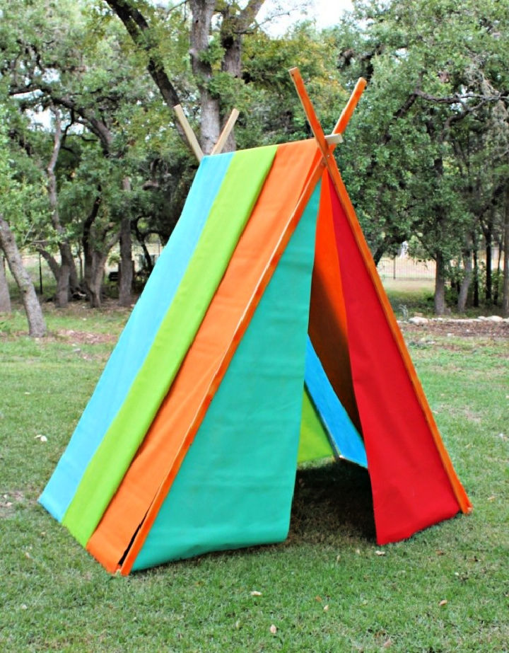 How to Make a Teepee (20 DIY Teepee Tent Ideas for Kids)