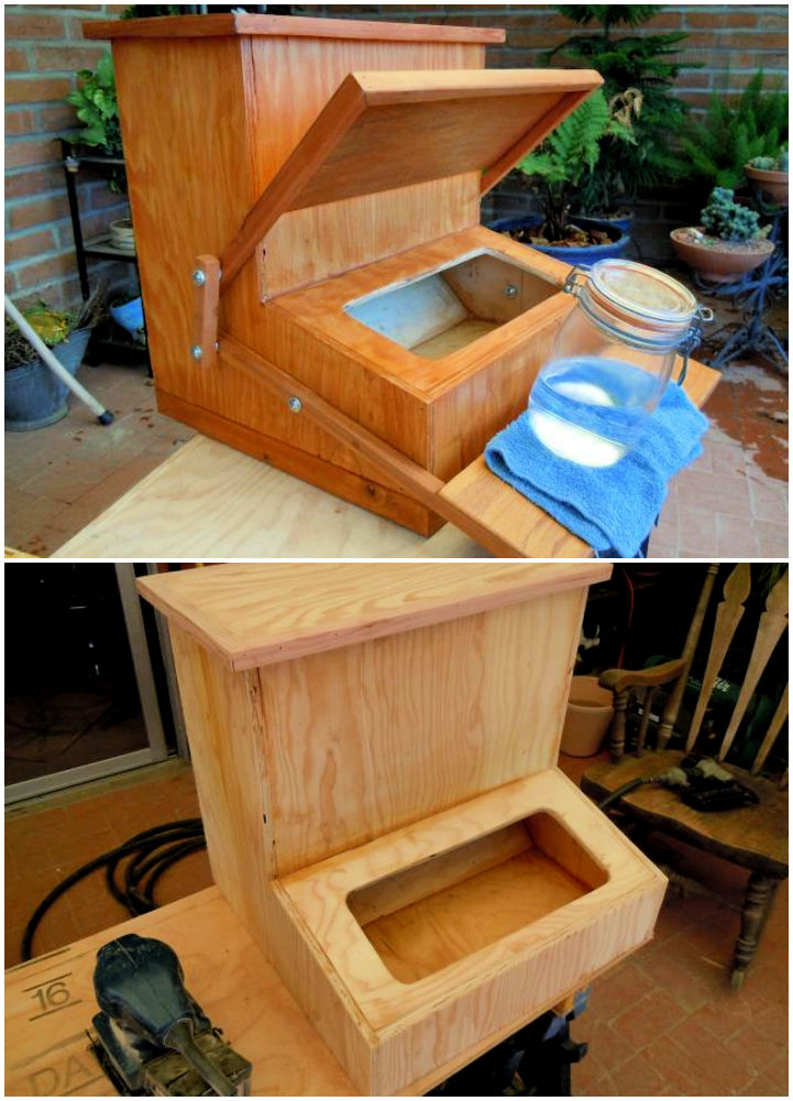 15 Homemade DIY Chicken Feeder Ideas
