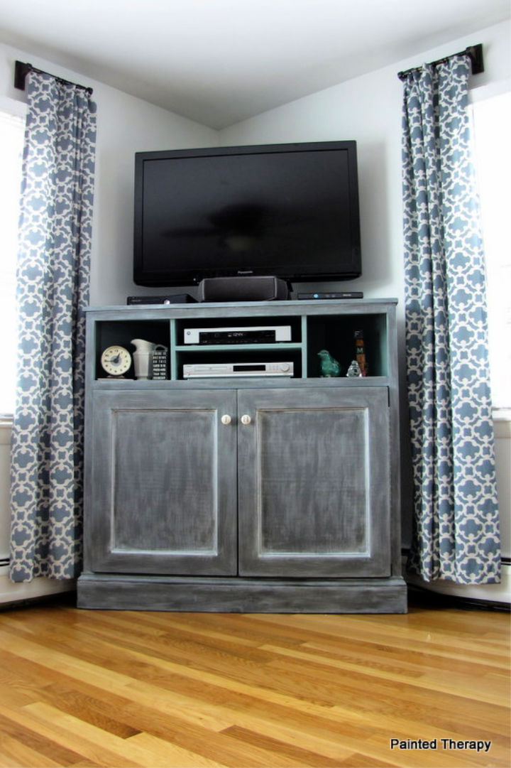 30 Homemade DIY TV Stand Ideas and Plans (How to Build)