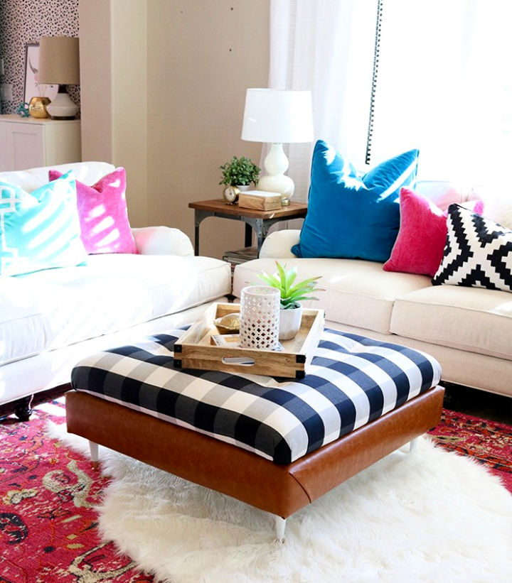 30 Easy DIY Ottoman Ideas To Make Your Own