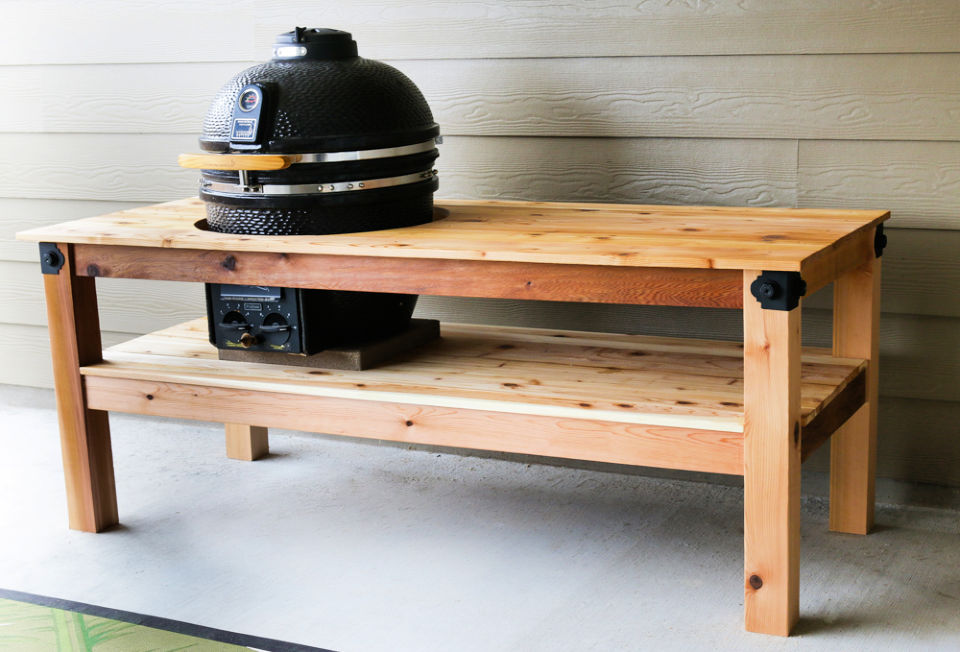 15 DIY Grill Station Ideas (Build an Outdoor Grill Station)