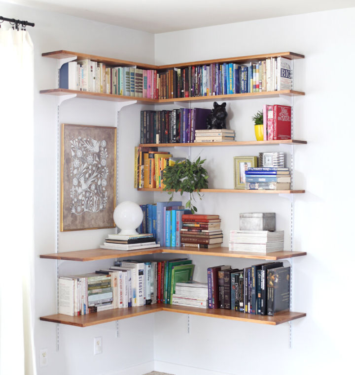 20 DIY Corner Shelf Ideas (How to Build a Corner Shelf)