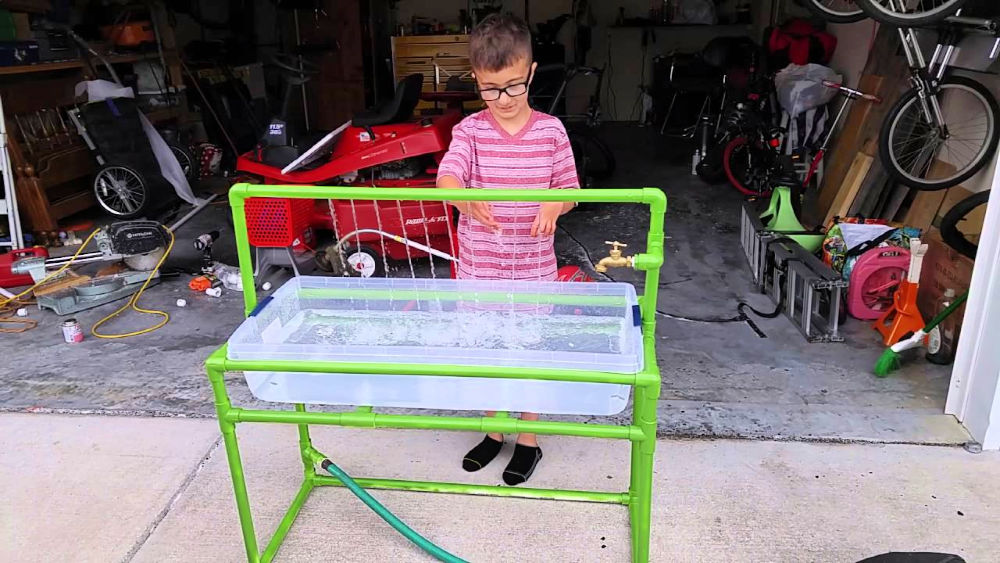 30 Homemade DIY Sensory Table Plans (How to Build)