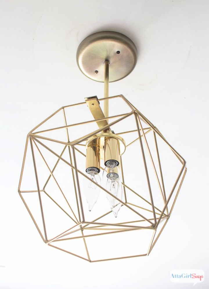 30 DIY Light Fixtures (How to Make a Lighting Fixture)