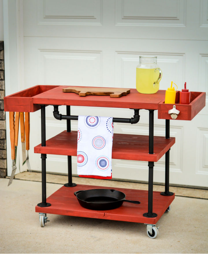 15 DIY Grill Station Ideas (Build an Outdoor Grill Station)