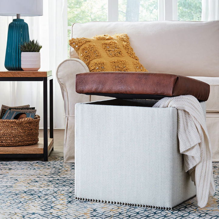 30 Easy DIY Ottoman Ideas To Make Your Own