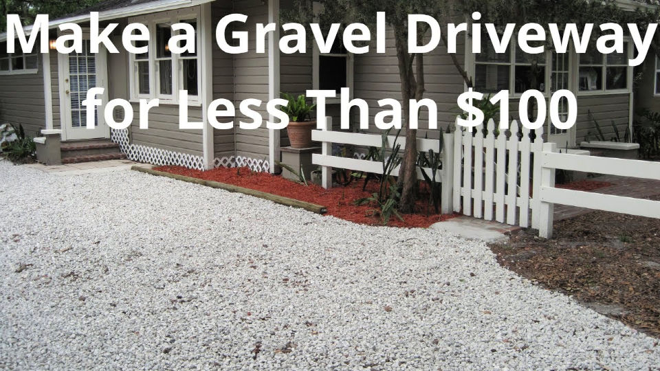 15 Cheap DIY Driveway Ideas (Build a Driveway)