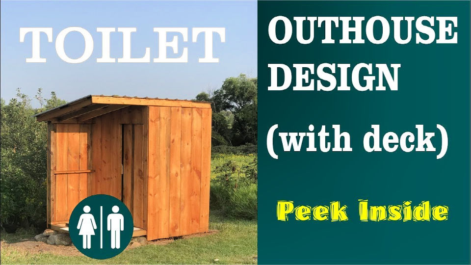 15 Free DIY Outhouse Plans (How to Build an Outhouse)
