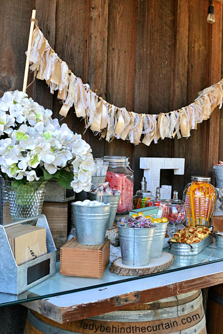25 Easy Candy Bar Ideas for Party on a Budget