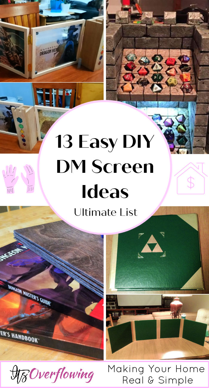 13 Easy DIY DM Screen Ideas (Make Custom Dm Screen)