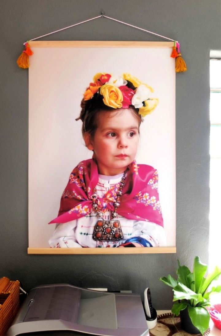 25 Cheap DIY Poster Frame Ideas (How to Make)