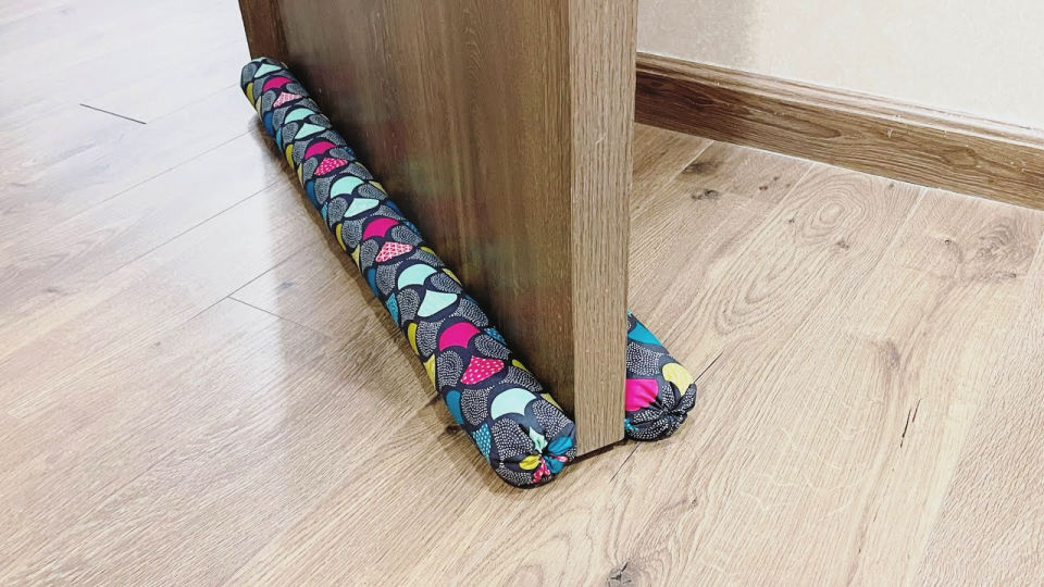 18 Easy DIY Door Draft Stopper Ideas to Make