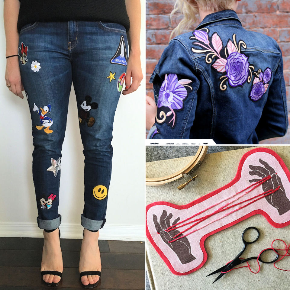 20 Easy To Make DIY Patches In Custom Designs