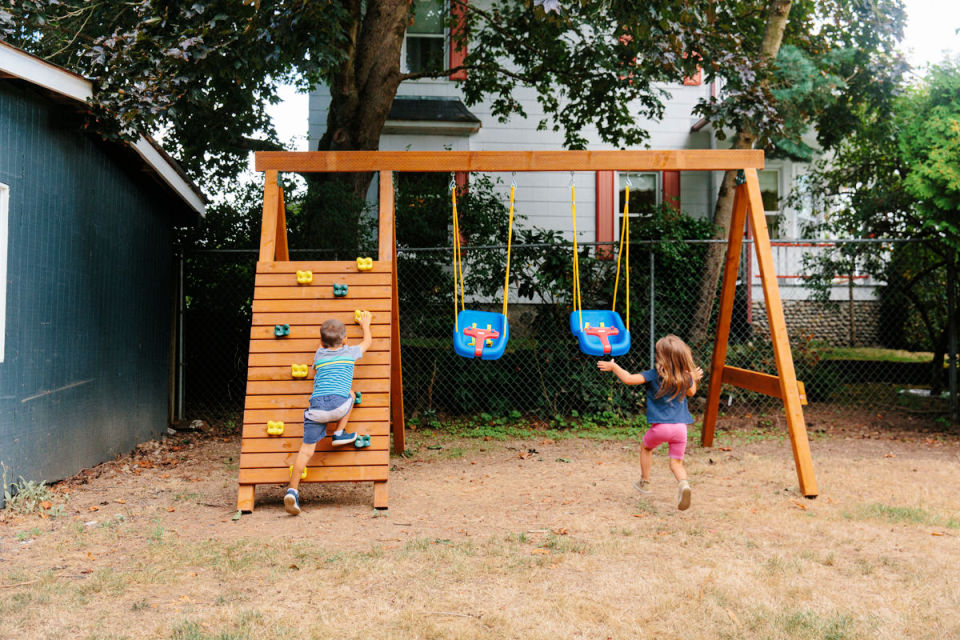 28 Free DIY Swing Set Plans (How to Build a Swing Set)