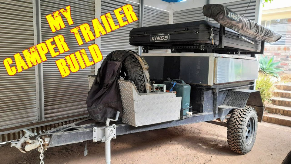 20 DIY Camper Trailer Ideas (How to Build a Camper)