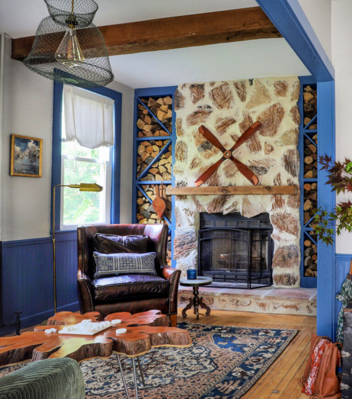 15 Unique German Smear Fireplace Ideas To DIY