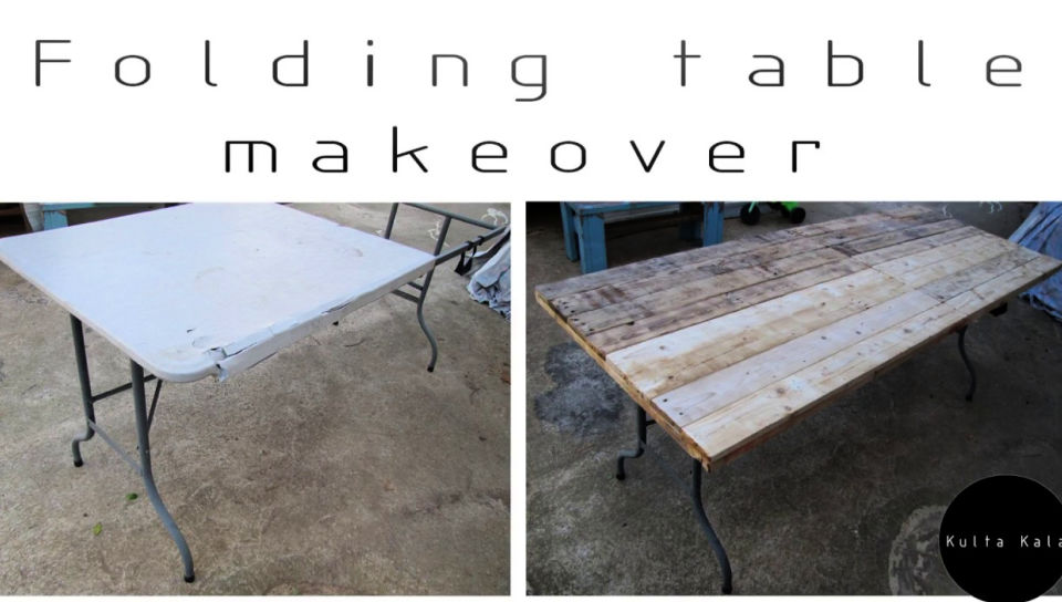 How to Make a Folding Table (20 DIY Folding Table Plans)