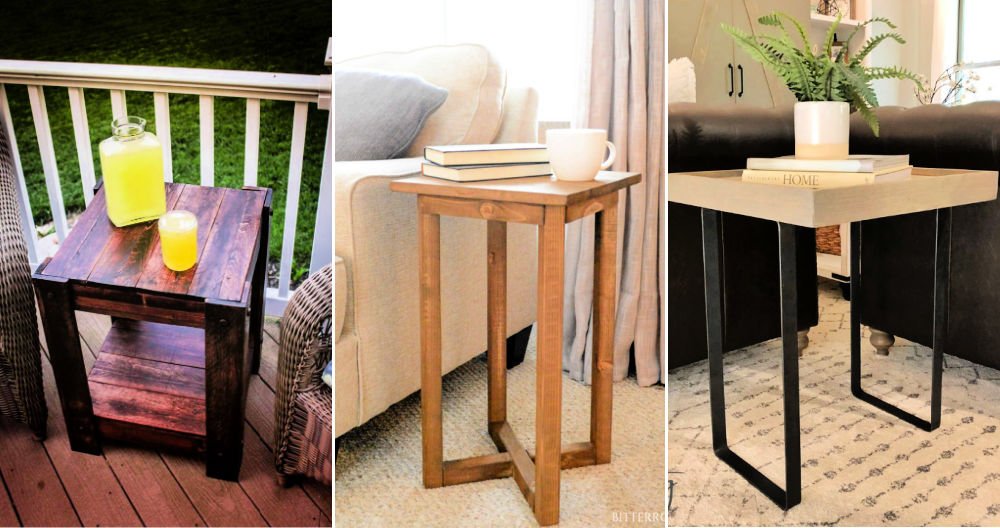 12 Rustic End Tables That You Can DIY by Yourself