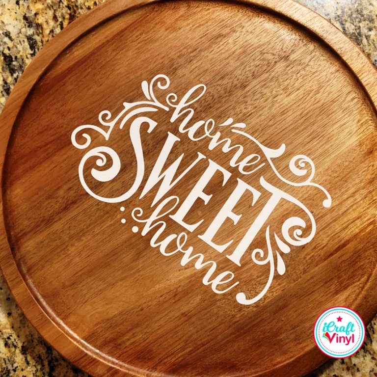 How to Use Heat Transfer Vinyl on Wood - Updated in 2021