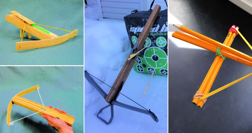 15 Homemade DIY Crossbow Plans (How to Make)