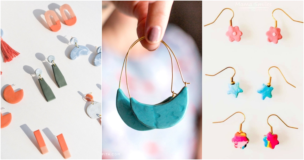 How To Make Polymer Clay Earrings 15 Diy Clay Earrings
